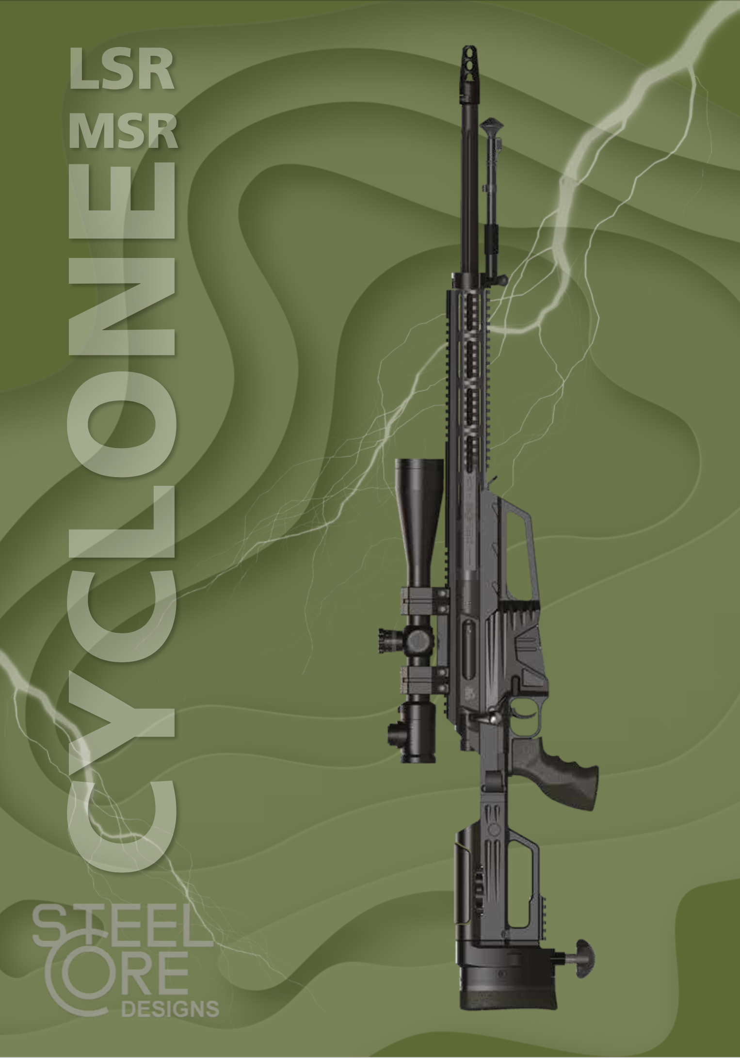CYCLONE LSR / MSR Precision Rifle | Steel Core Designs